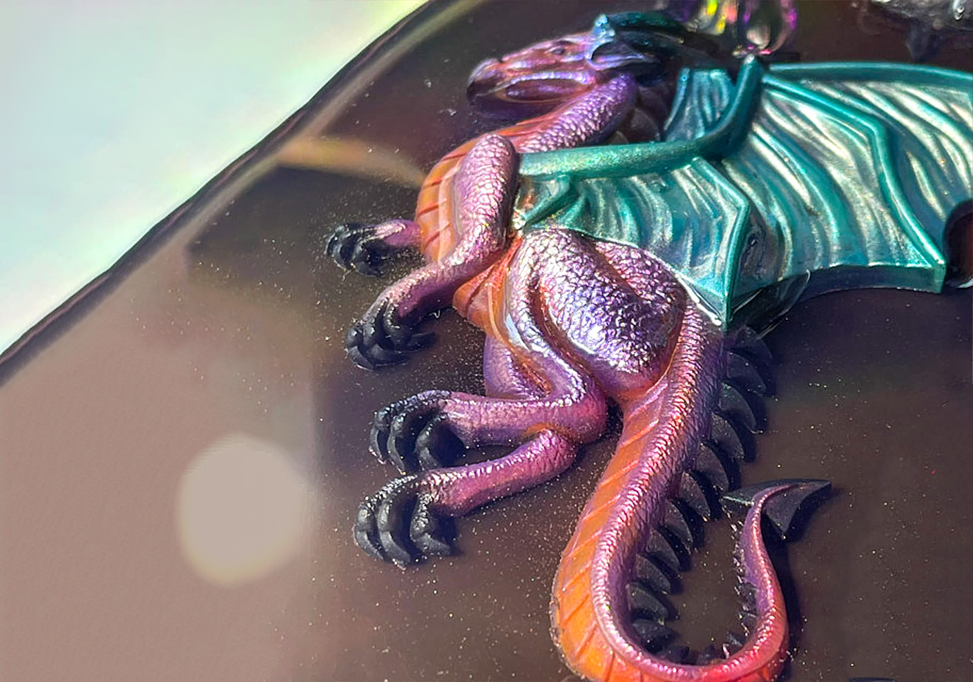 Baking with Dragon-Shaped Silicone Moulds